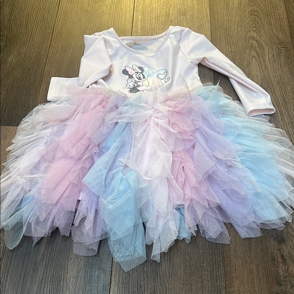 Disney | Dresses | Disney Pastel Minnie Mouse Tutu Dress | Poshmark